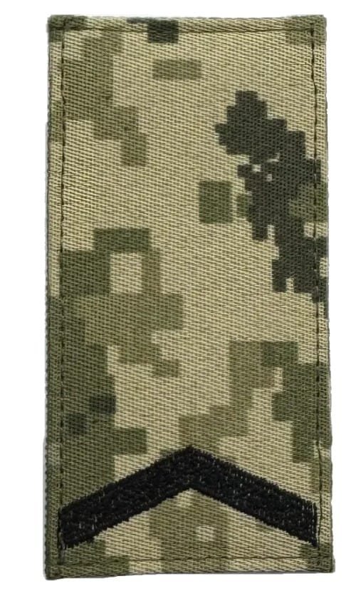 UKSB17.Ukrainian rank patch for Senior soldier on MM-14 Pixel ...