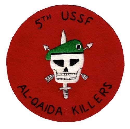 USSF1.5th USSF AL-QAIDA KILLERS patch.Sew on. Large Size 6 inch ...